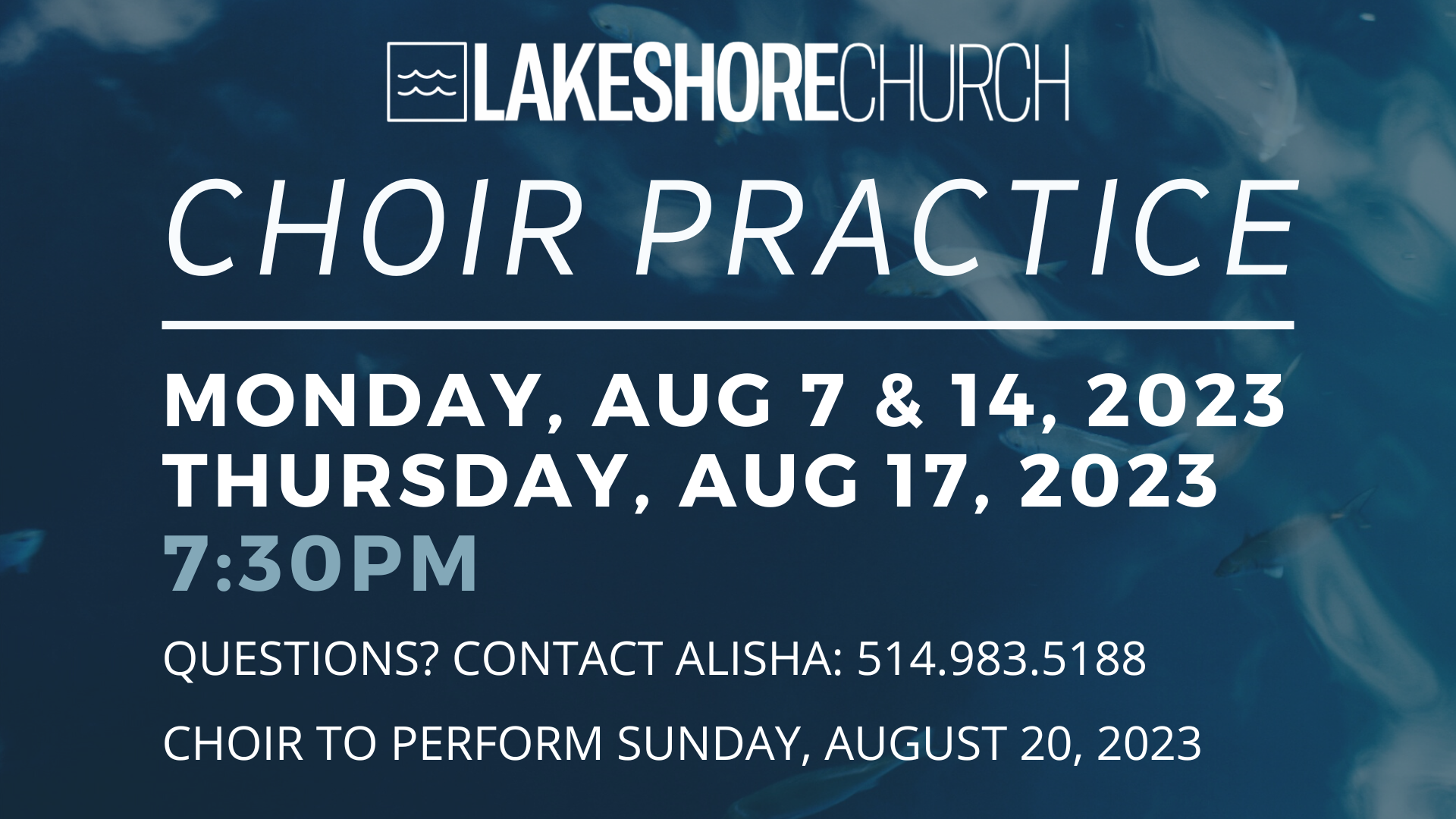 Choir Practice | Lakeshore Church